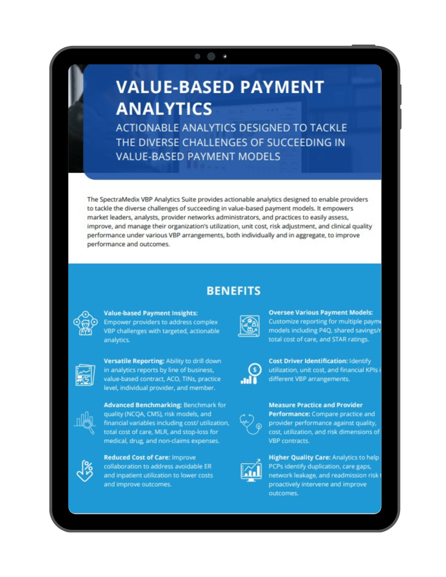 Value-Based Analytics | SpectraMedix