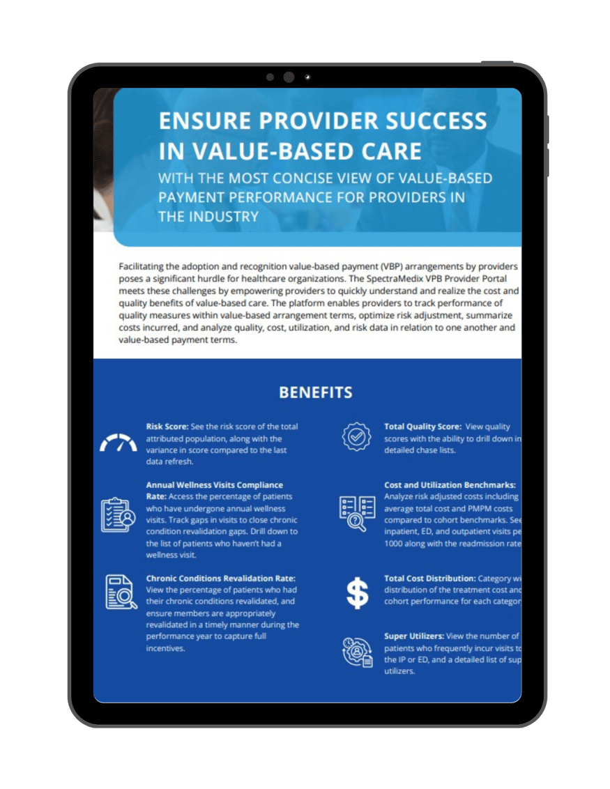 Provider Portal | SpectraMedix