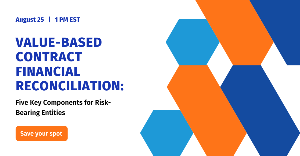 Value-Based Contract Financial Reconciliation for Risk-Bearing Entities
